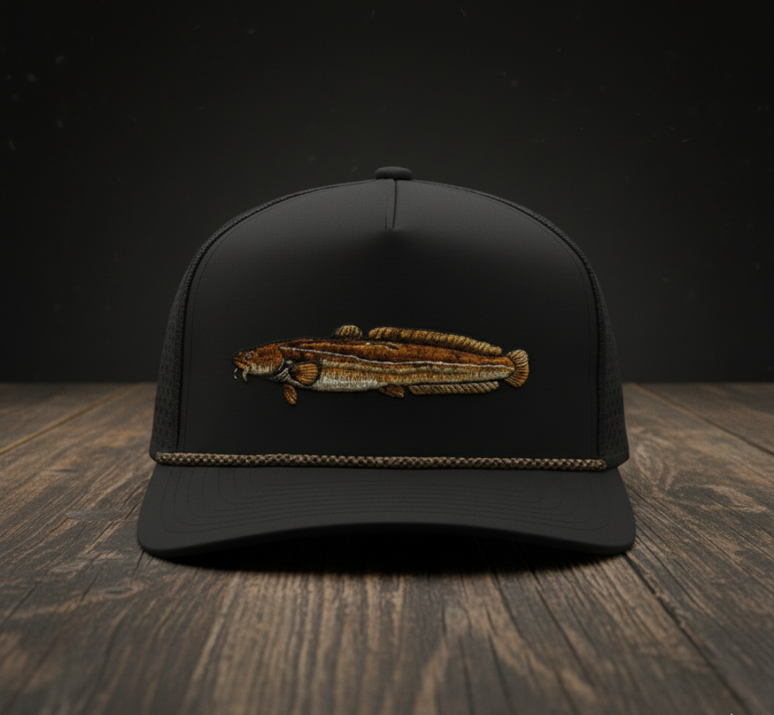 Night Stocker Burbot Rope Hat – stockfishinggear
